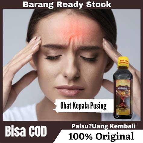 Jual Obat Kepala Pusing Kepala Kliyengan Pusing Berat Labirintitis Kurmaqu 100 Asli