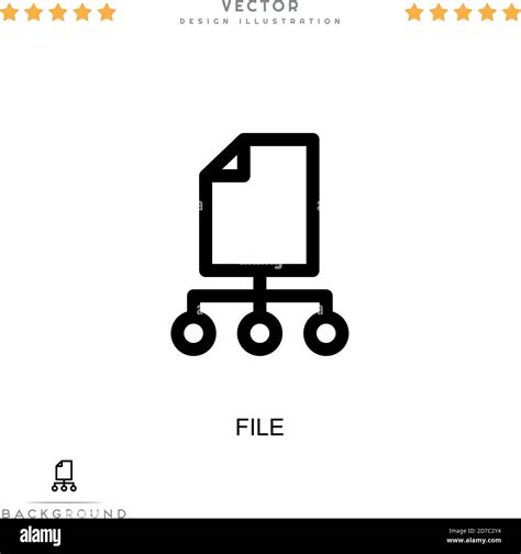 File Icon Simple Element From Digital Disruption Collection Line File Icon For Templates