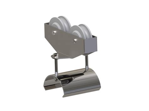 Cable Trolleys 2 Rollers With Saddle
