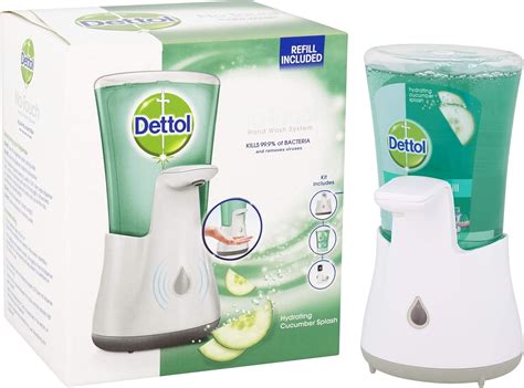 Dettol Tch Free Dispenser Cucumbersplsh Home And Kitchen