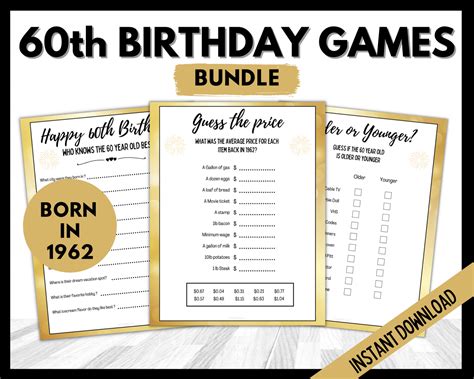 60th Birthday Party Ideas And Themes To Make It A Memorable Celebration