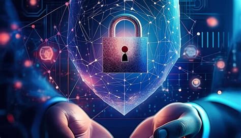 Head With Code For Secure Premium Ai Generated Image