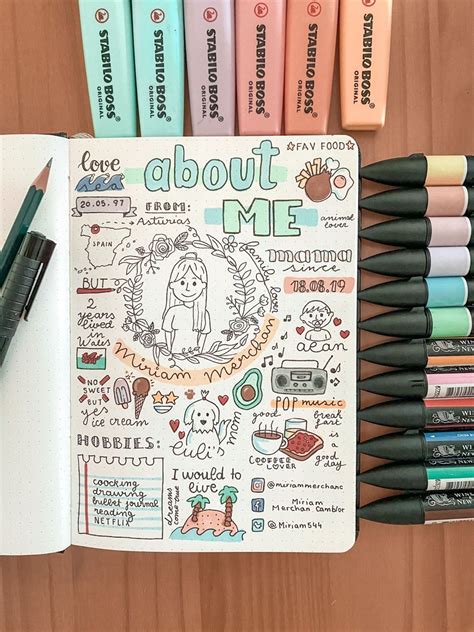 Pin Su Bullet Journal Ideas♾