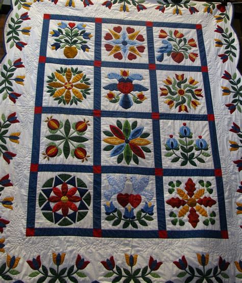 Pennsylvania Dutch Hex Style Quilt