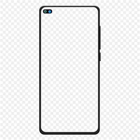 Android Smartphones Mockup Design Blank Display Mobile Phone Frame