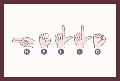 Deaf Sign Language Hello For World Hello Day On November 21 Promoting