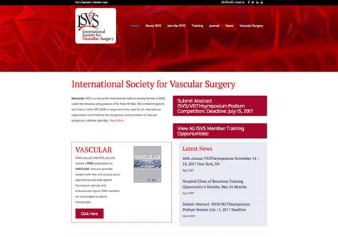 International Society For Vascular Surgery Granat Design