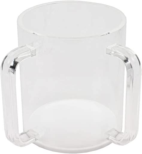 D Judaica Acrylic Wash Cup With 2 Handles Tsplazacom