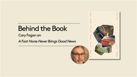 Behind The Book With Cary Fagan Bookhug Press