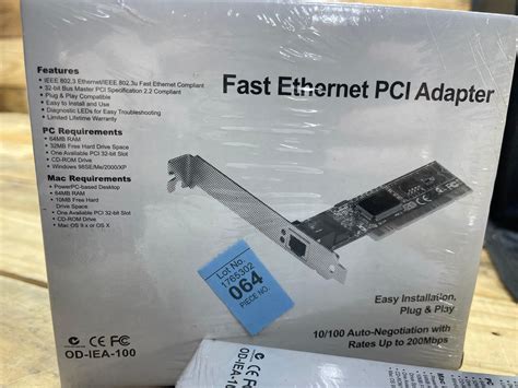Lot Ethernet Pci Adapter