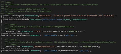 Generated Classes Miss New Line When Annotations Are Used · Issue 1592 · Ricosuternjsonschema