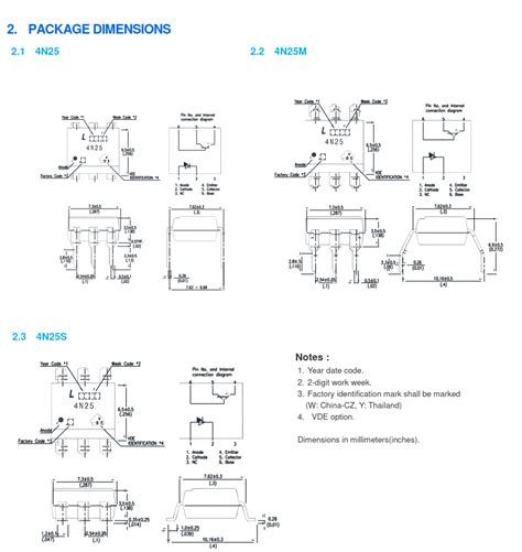 4n25s A Versatile Standard Optocoupler