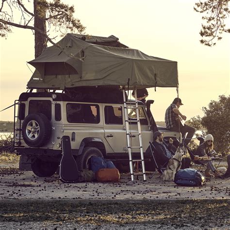 Thule Tepui Autana 4 Haze Greygrå Taktelt Biltelt Bilcamping Telt