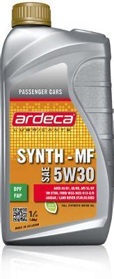Moottoriöljy ARDECA SYNTH-MF 5W30