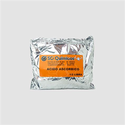 Acido Ascorbico Vitamina C Sc Químicos