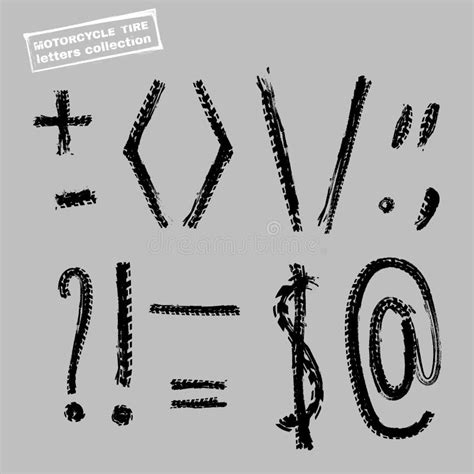 Tire Tread Font Stock Illustrations 337 Tire Tread Font Stock