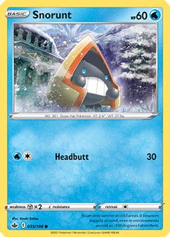 Snorunt Pokédex