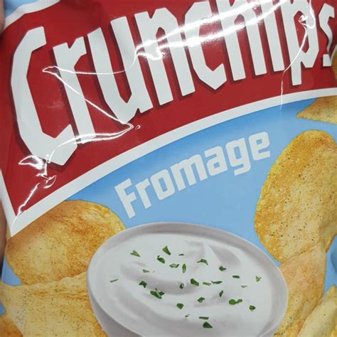 Crunchips Fromage Flavour Potato Crisps Lidl калорійність харчова
