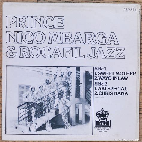 Sweet Mother Prince Nico Mbarga Afro Caribbean Beats
