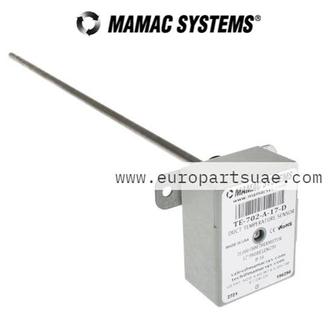 Mamac Systems Te 702 A 17 D Temperature Sensor Euro Technical Supplies Llc Mamac Systems Te 702 A 17 D Temperature Sensor Euro Technical Supplies Llc