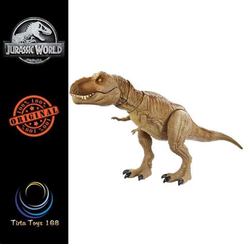 Promo Jurassic World Primal Attack Sound Tyrannosaurus Rex Diskon 23 Di Seller Qairina Store