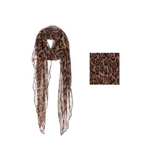 Classy Leopard Print Lightweighted Scarf