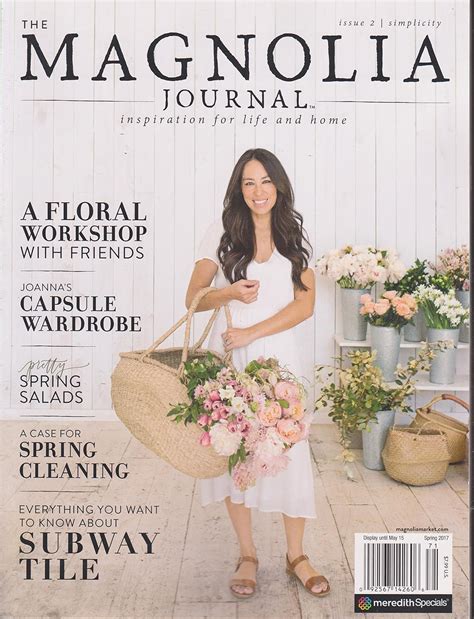 The Magnolia Journal Magazine Issue 2 Spring 2017 Books
