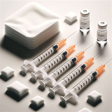 Insulin Pins And Prep Pad Package Real Peptides