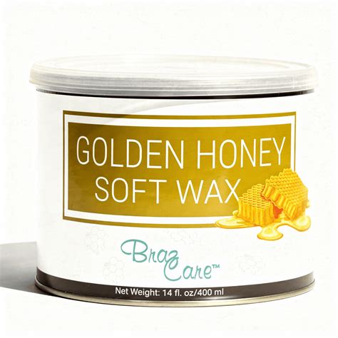 Brazcare Golden Honey Soft Wax For Sensitive Skin