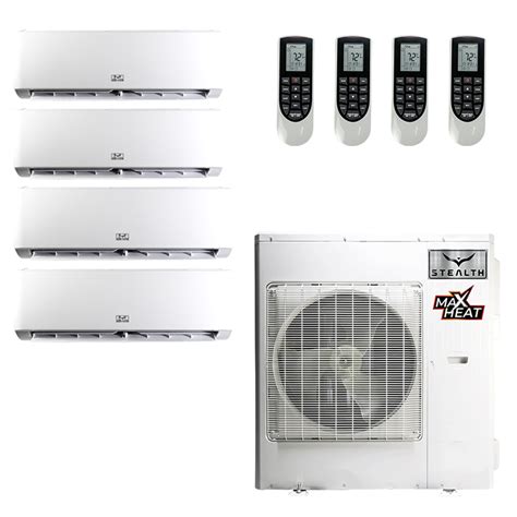 Wall Mounted 4 Zone Mini Split Systems