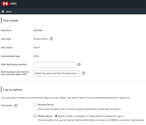 Hsbcnet Mobile Authorisation Business Banking Hsbc Egypt