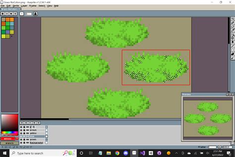 Pixel Tutorial Grass Patches D Art Itch Io