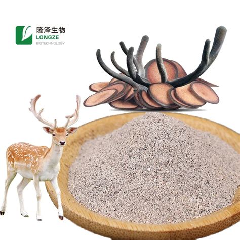Pale Yellow Deer Horn Velvet Antler Powder Cornu Cervi