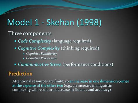 Ppt The Relationship Between Task Complexity And Linguistic Complexity An Analysis Of L1