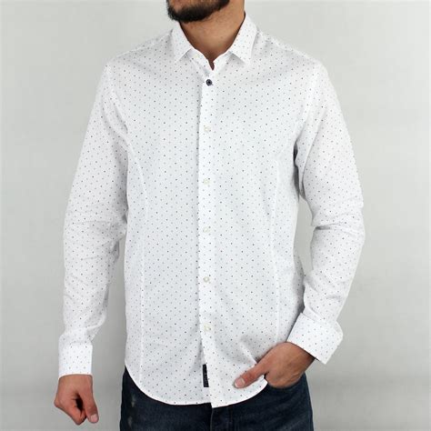 پیراهن مردانه خال خالی 90