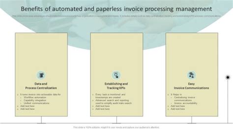 Invoice Process Management PowerPoint Templates Slides And Graphics