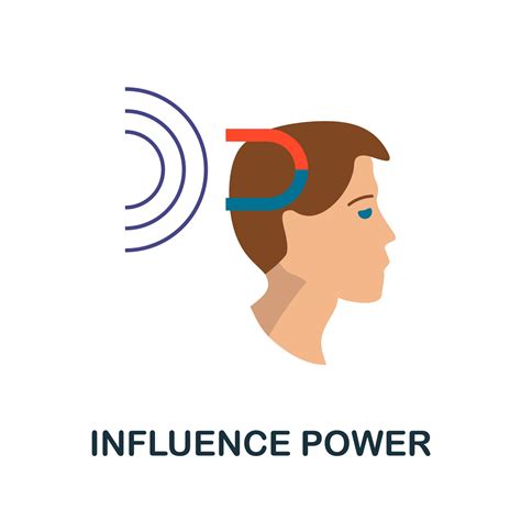Influence Power Icon Simple Element From Business Motivation