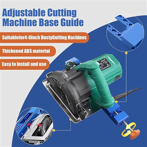 Adjustable Cutting Machine Base Guide🔧