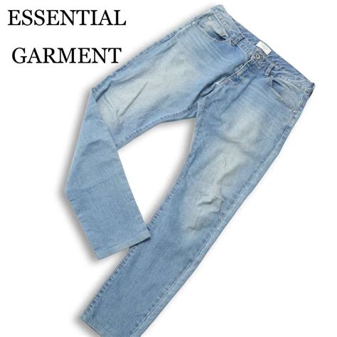 Yahooオークション Essential Garment メンズビギ 通年 スリム スト