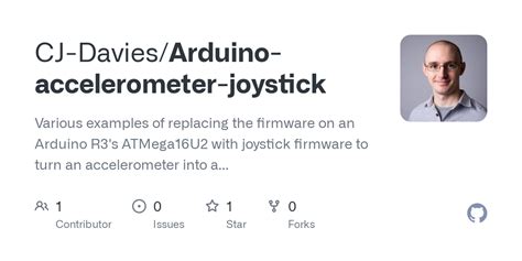 GitHub CJ Davies Arduino Accelerometer Joystick Various Examples Of Replacing The Firmware On