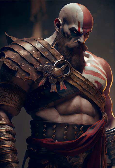Kratos God Of War By Coveraddict On Deviantart