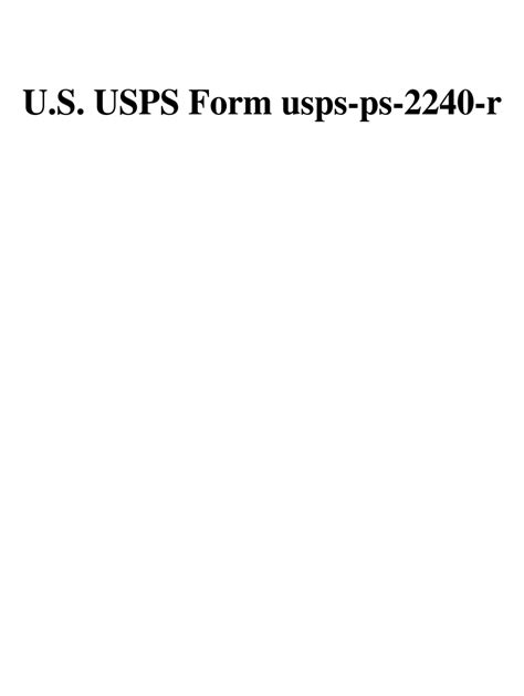Form 2240: Fill out & sign online | DocHub