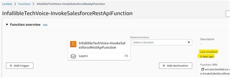 find by whom and when amazon aws lambda function was created