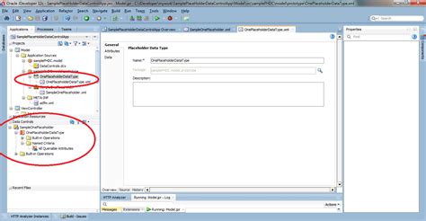 How To Create A Placeholder Data Control In Jdeveloper 12c ~ Oracle Adf 12c Application