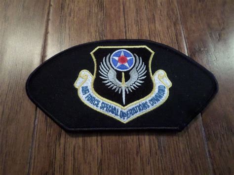 Us Air Force Hat Patch Special Operations Command Patch Usa Made Clays Military