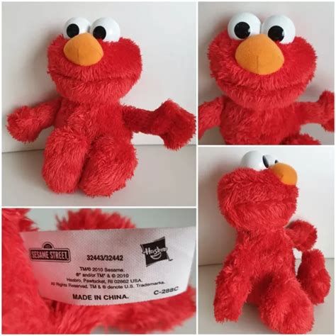 Hasbro Sesame Street Elmo Talking 10” Plush Toy Interactive 2010 £14 99 Picclick Uk