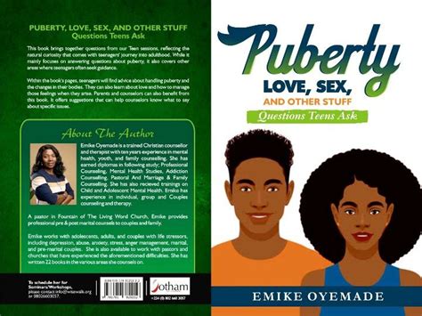 Emike Oyemade On Linkedin Introducing The Ultimate Guide For Teens “puberty Love Sex And Other…
