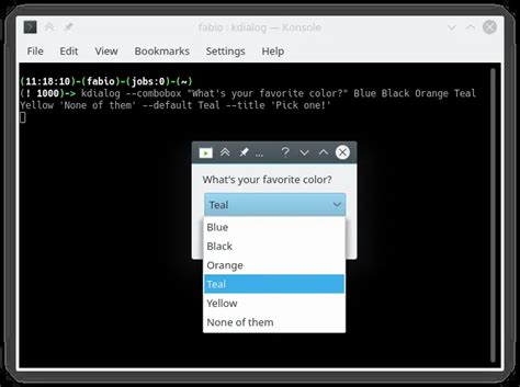 FreeAptitude Show A Dialog With Kdialog Part