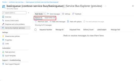 Azure Service Bus Explorer를 사용하여 데이터 작업 실행 Azure Service Bus Microsoft Learn