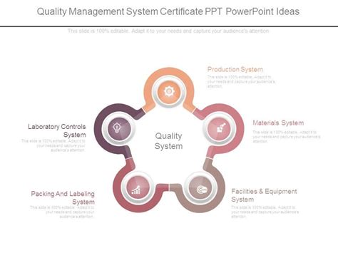 Quality Management System Certificate Ppt Powerpoint Ideas PowerPoint Shapes PowerPoint